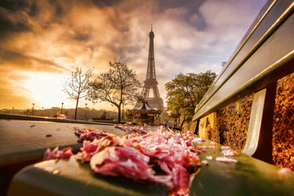 Paris - Red Typewriter